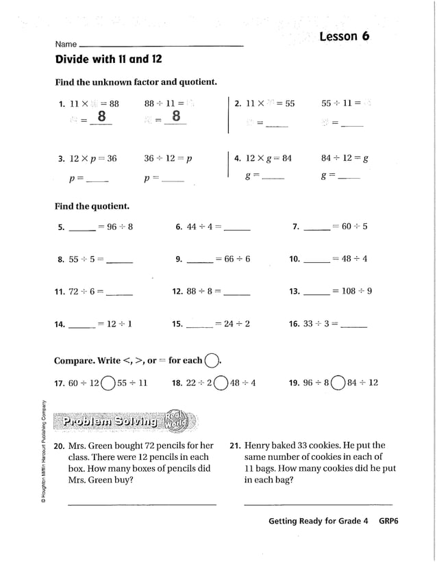 4th grade summer packet | PDF | Education