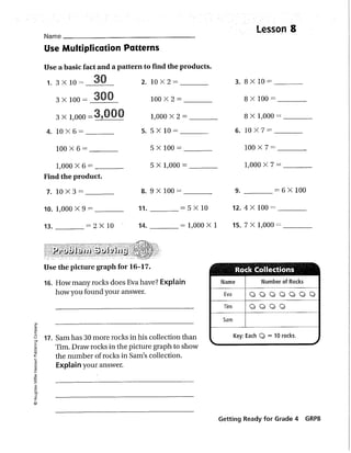 4th grade summer packet | PDF