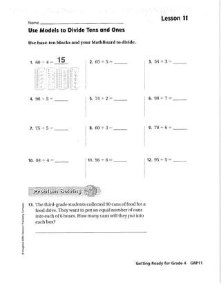 4th grade summer packet | PDF