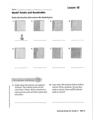 4th grade summer packet | PDF