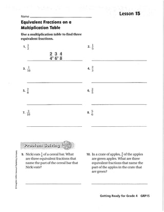 4th grade summer packet | PDF
