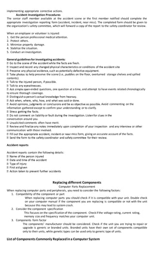 lesson 3; inspect and test the configured cs and network handouts | DOCX