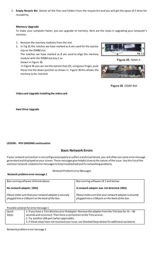 lesson 3; inspect and test the configured cs and network handouts | DOCX