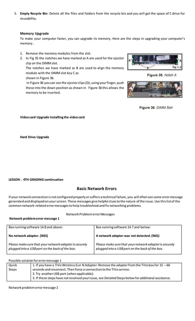 lesson 3; inspect and test the configured cs and network handouts | DOCX