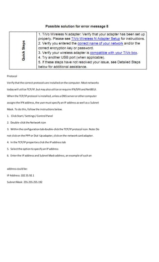 lesson 3; inspect and test the configured cs and network handouts | DOCX