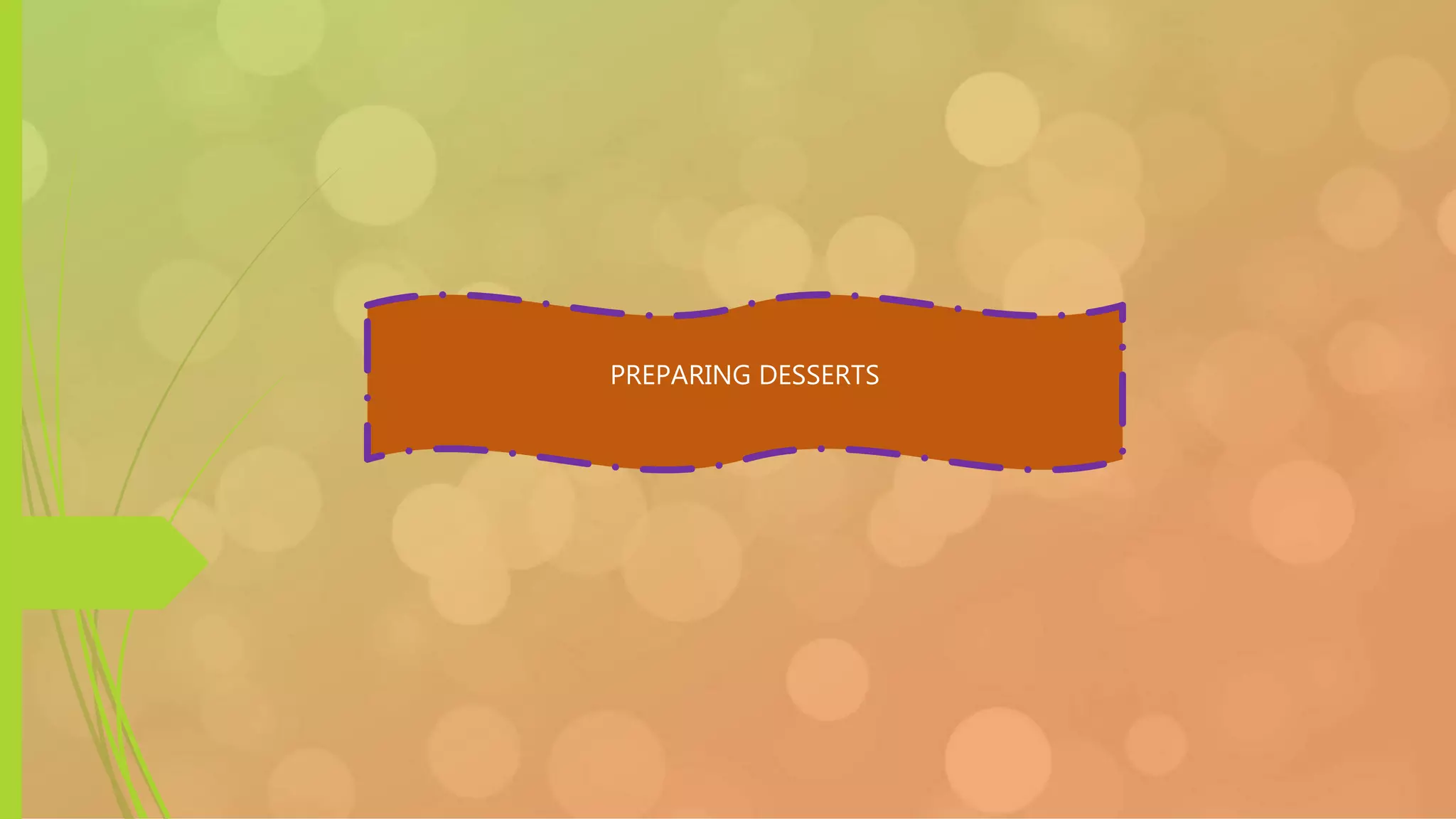 TLE 9 DESSERT | PPTX