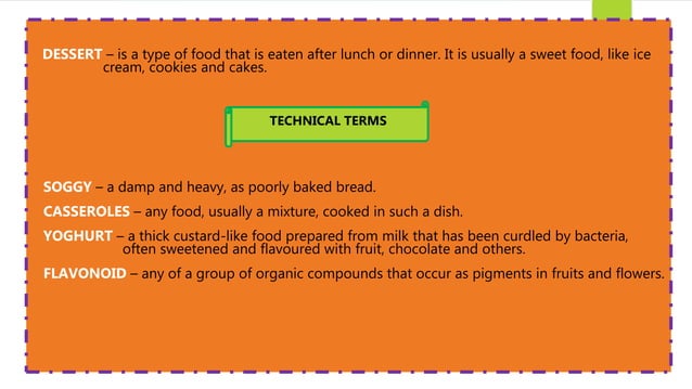 TLE 9 DESSERT | PPTX | Desserts and Baking | Food & Drink