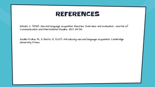 morpheme order studies and monitor model.pptx