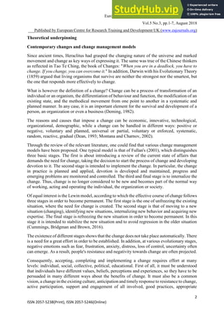 4TH INDUSTRIAL REVOLUTION THE CHALLENGE OF CHANGING HUMAN RESOURCES ...