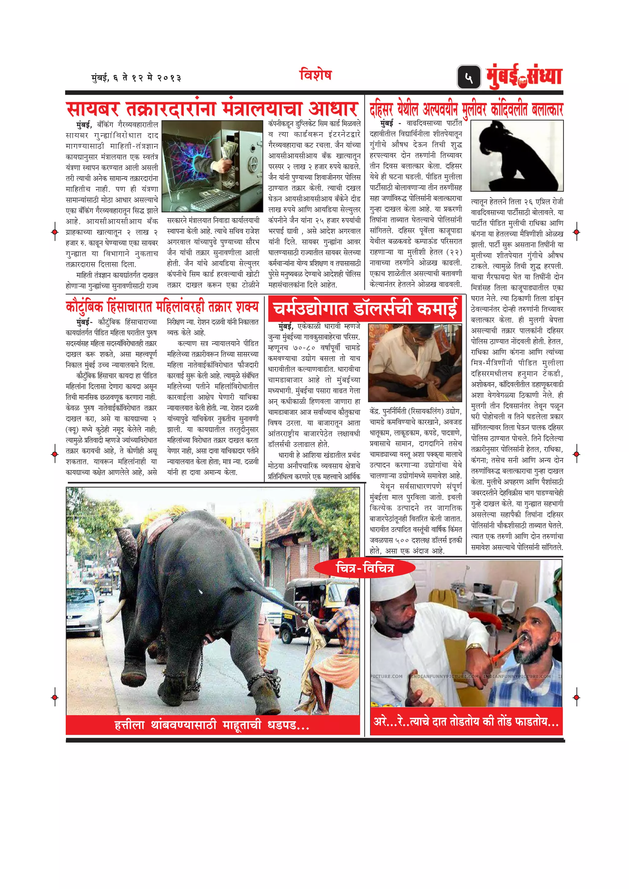 4th issue 2013 mumbai sandhya | PDF