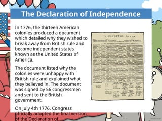 4TH JULY - CURIOSITIES AND STORY ABOUT AMERICAS INDEPENDENCE DAY.ppt
