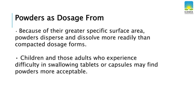 pharmaceutical powder dosage form (gasha).pptx