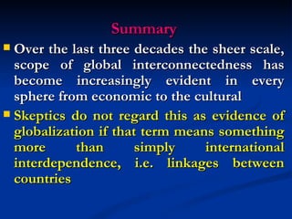 Theories of IR-4-globalization | PPT