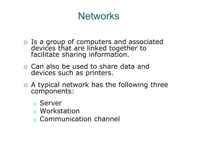 common computer terminology | PPTX | Computer Networking | Computing