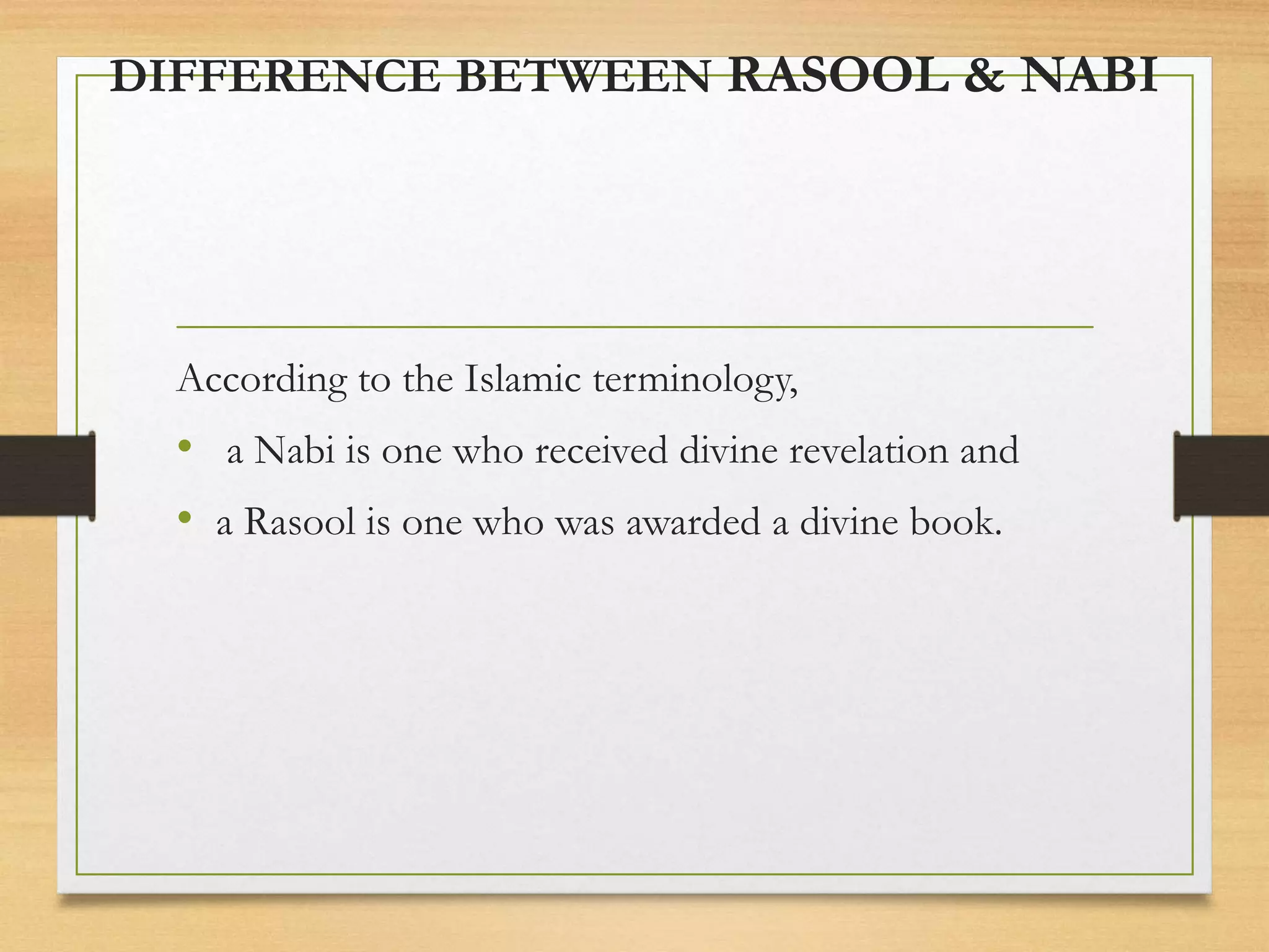4th lecture BELIEF IN PROPHETHOOD (RISALAT).pptx