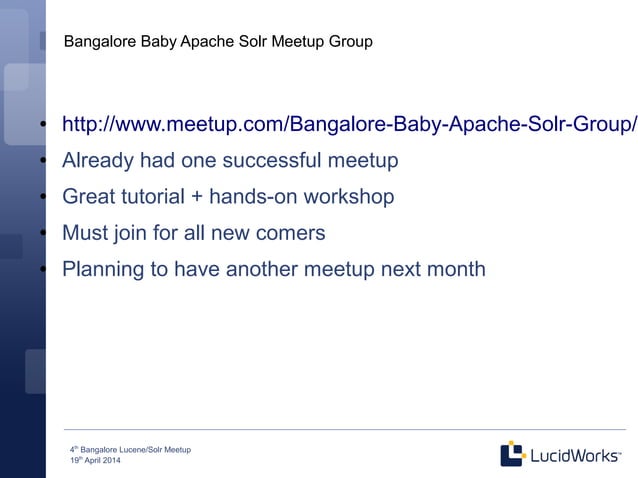 Introduction to Apache Solr | PPT