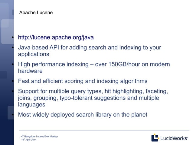 Introduction to Apache Solr | PPT