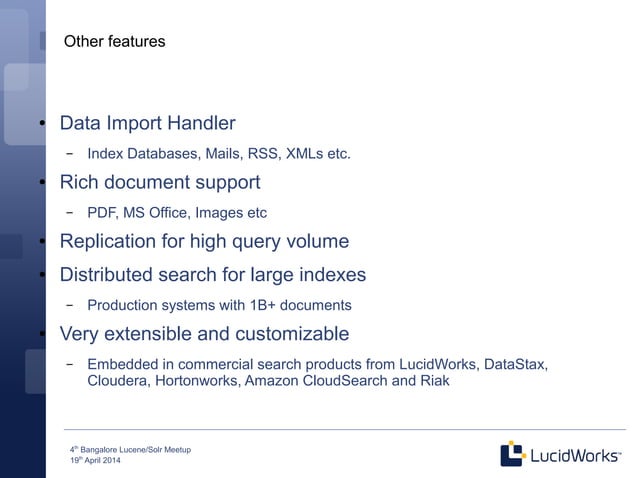 Introduction to Apache Solr | PPT