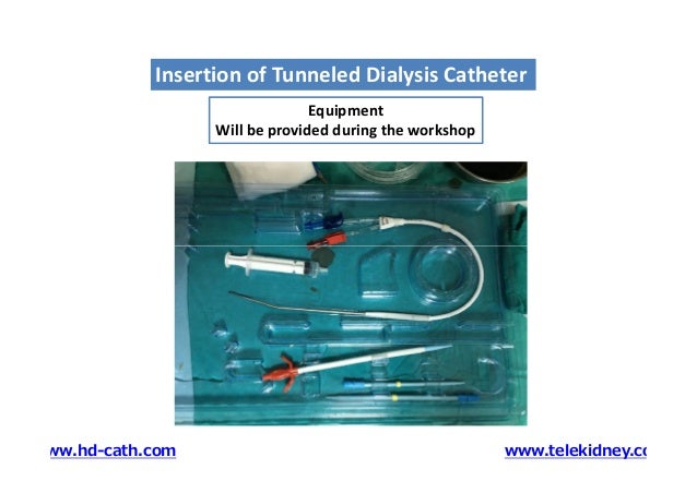 Tunneled HD Catheters Dr. Zaghloul Gouda