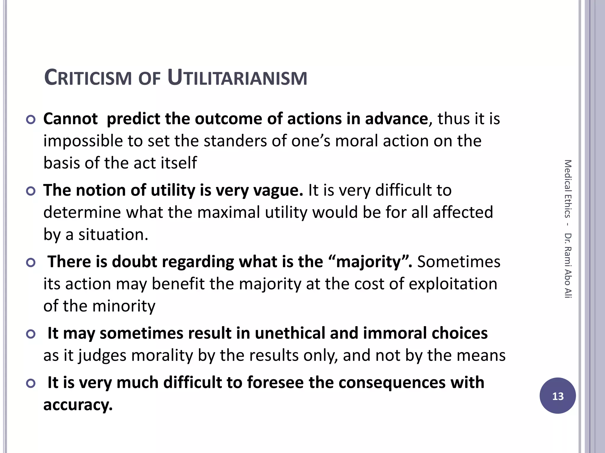 medical ethics theories | PPTX