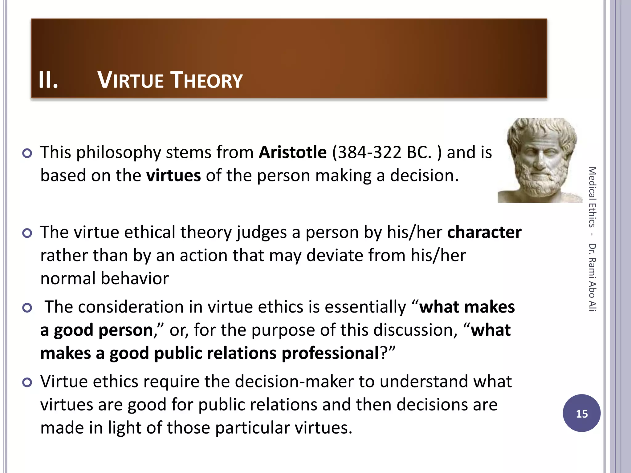 medical ethics theories | PPTX