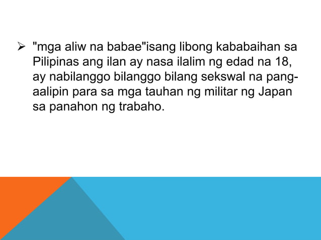 Mga kaganapan sa Pilipinas noong ikalawang digmaang pandaigdig | PPTX