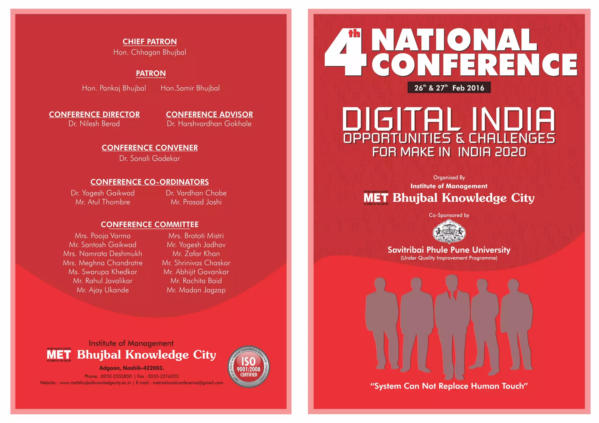 4th National Conference at MET Institute of Management | PDF