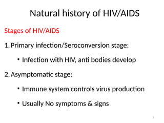 4th Natural history of HIV and impact N-1.pptx