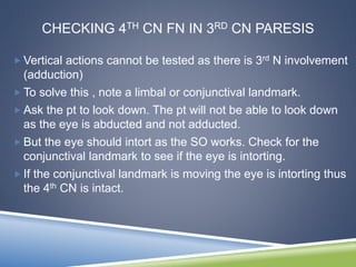 4th nerve palsy | PPTX
