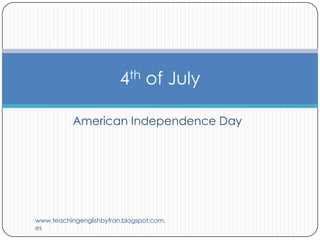 4th of july | PPT | Free Download