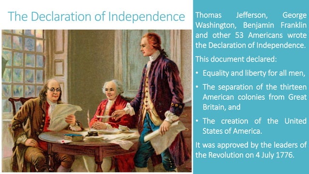 4th of july - Explanation for 6th grader Students | PPTX | National ...