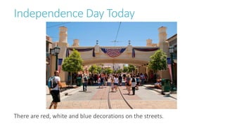 4th of july - Explanation for 6th grader Students | PPTX | National ...