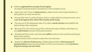 Thomas Hobbes | PPT