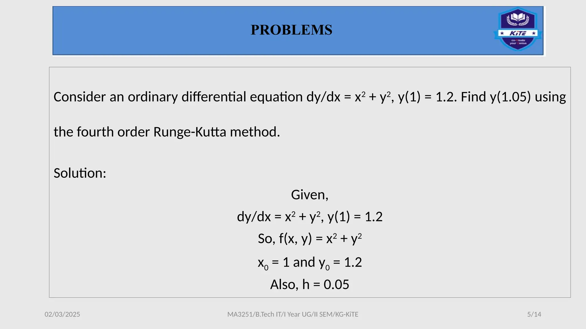 4th order RK ---------------------method.pptx