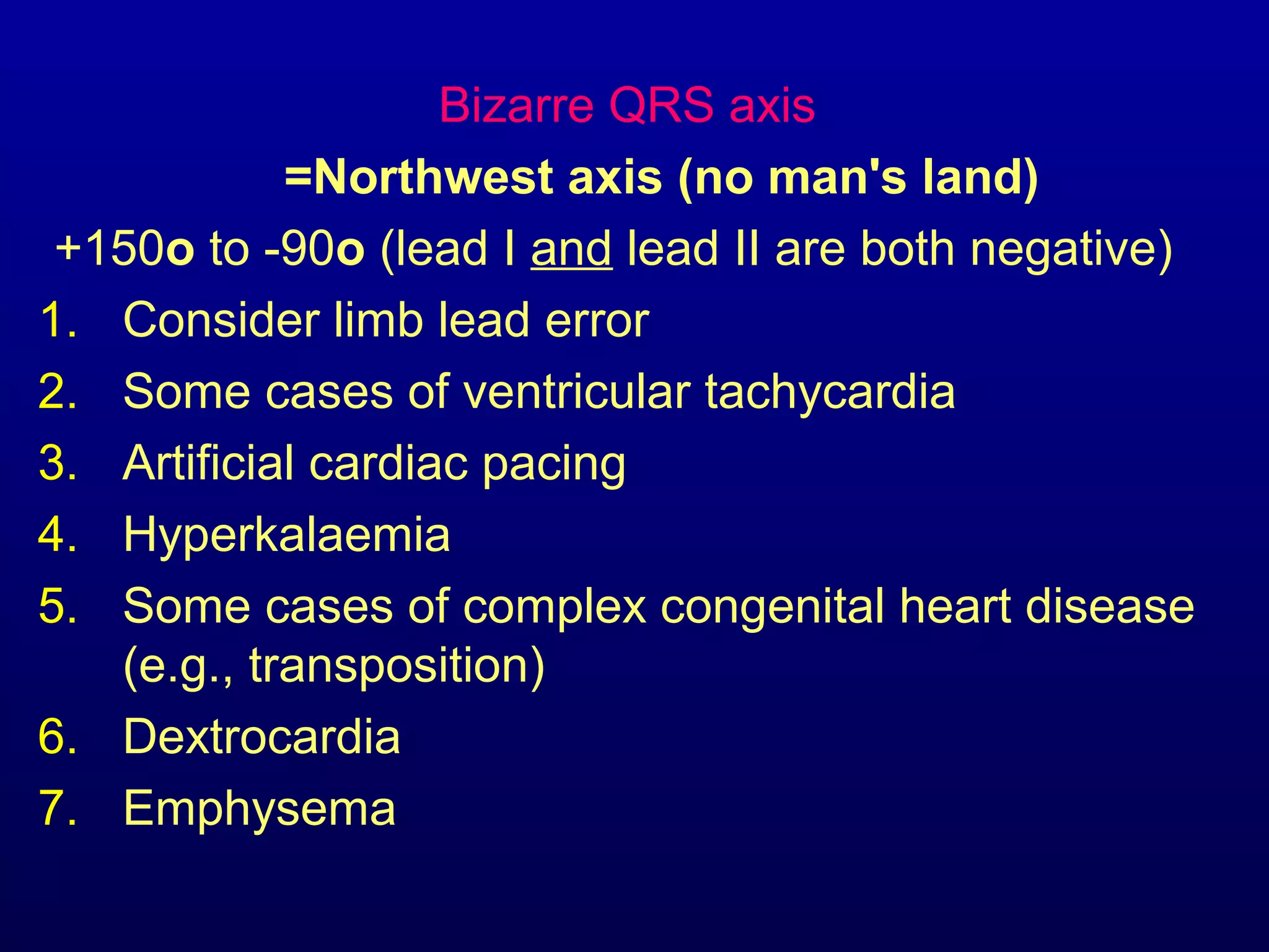 4th part ECG Basics: cardiac axis Dr Salah Mabrouk Khallaf | PPT