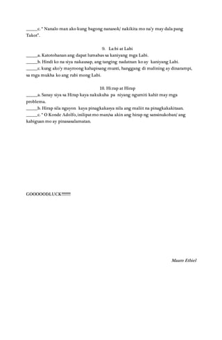 4th peridical exam in fil. 8 | DOCX