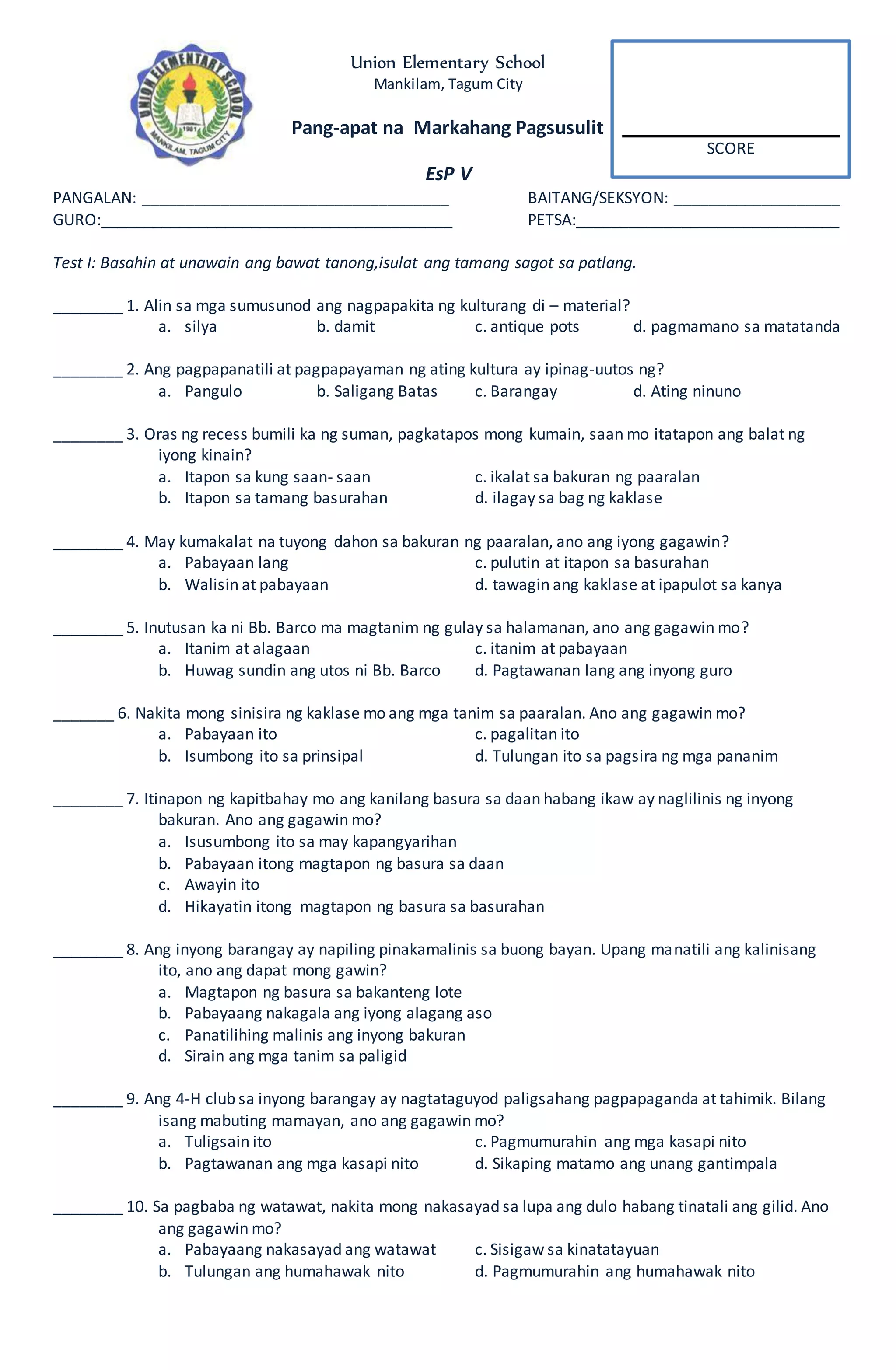 4th periodical esp v | DOCX