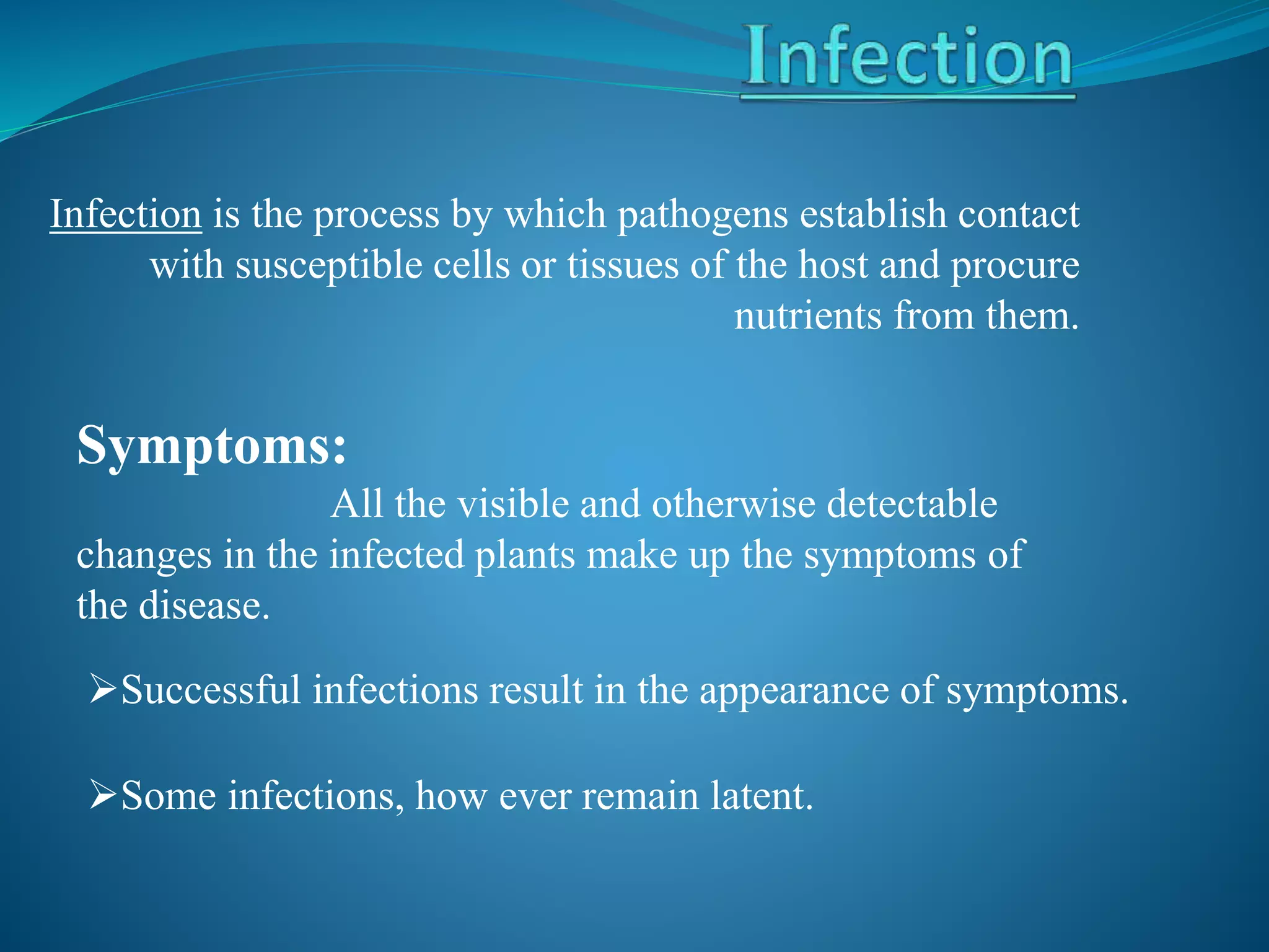 Infection, Invasion, Growth and Reproduction of pathogen | PPTX
