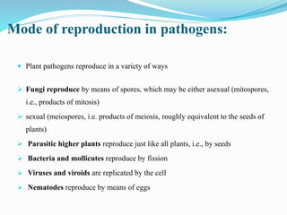 Infection, Invasion, Growth and Reproduction of pathogen | PPTX