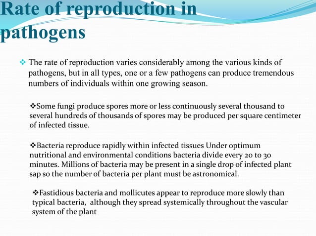 Infection Invasion Growth And Reproduction Of Pathogen Pptx