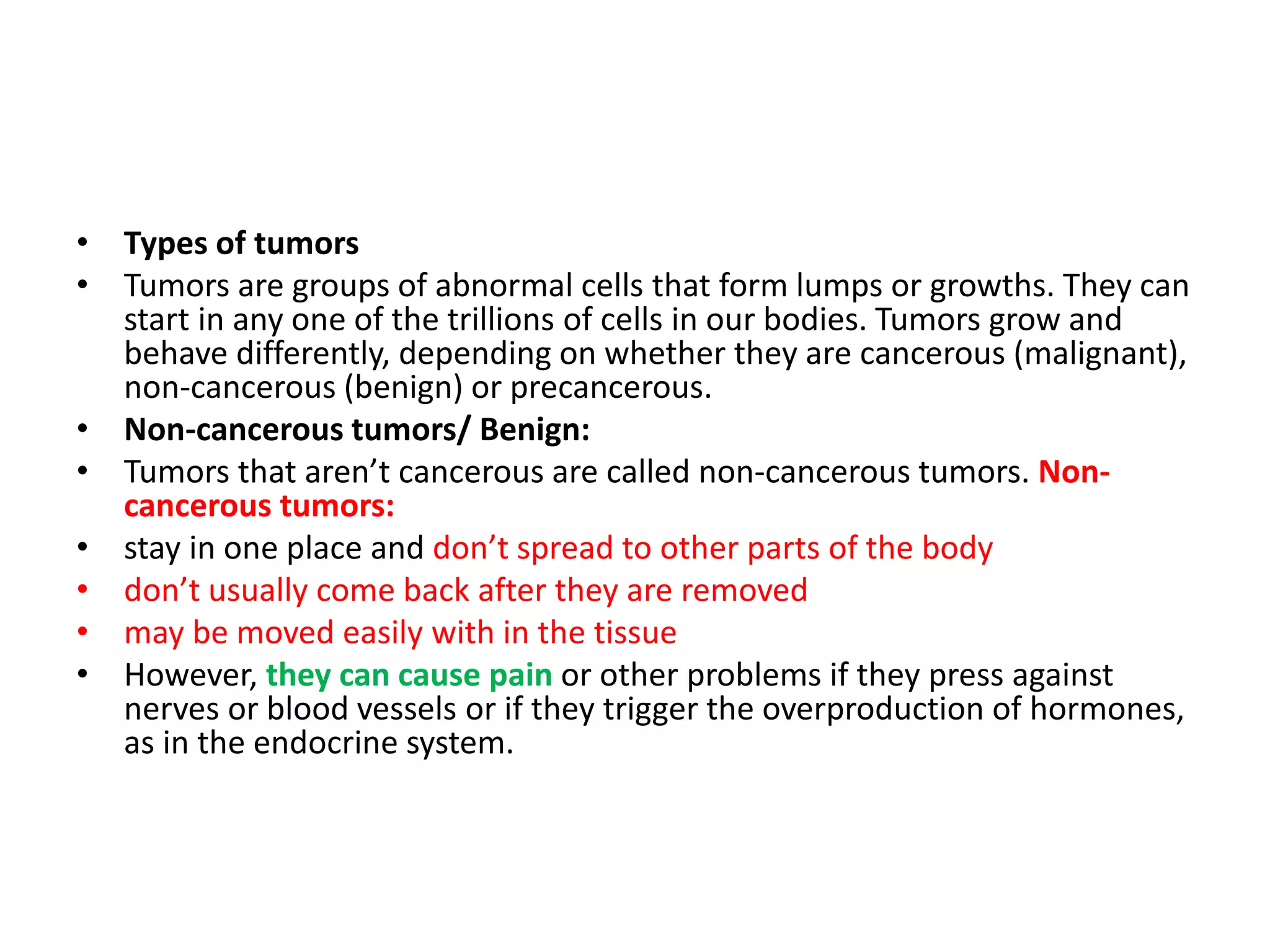 Tumor | PPTX