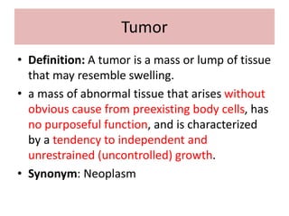 Tumor | PPTX