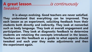 Fourth Qualities of a Great Lesson Lesson.pptx