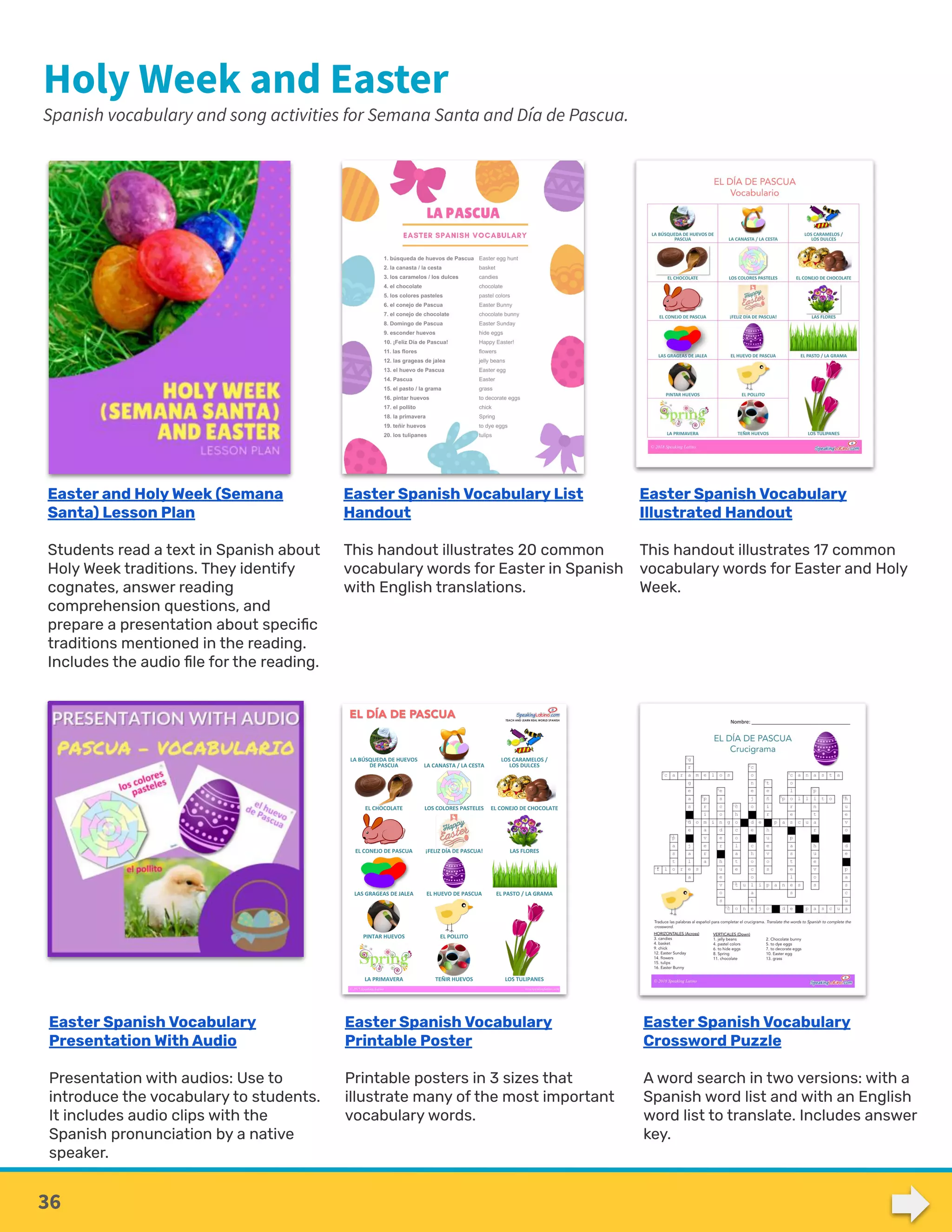 4th Quarter Spanish Lesson Plans for High School: Class Guide for ...