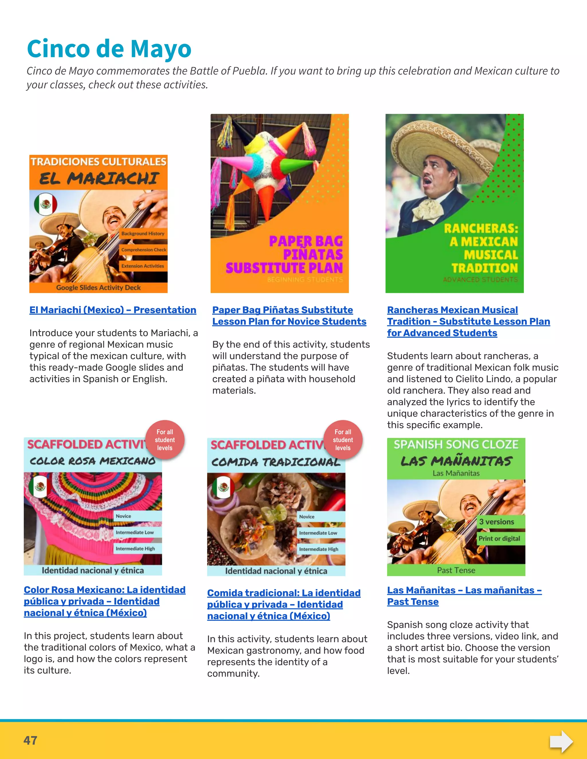 4th Quarter Spanish Lesson Plans for High School: Class Guide for ...