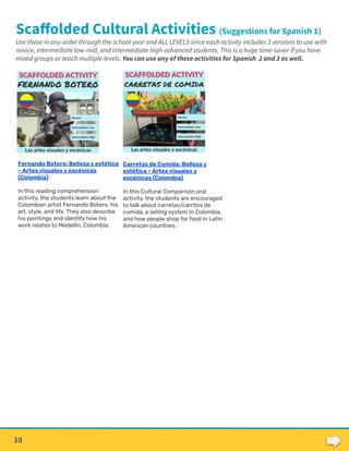 4th Quarter Spanish Lesson Plans for High School: Class Guide for ...