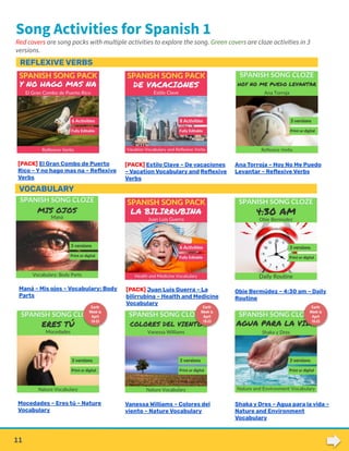 4th Quarter Spanish Lesson Plans for High School: Class Guide for ...
