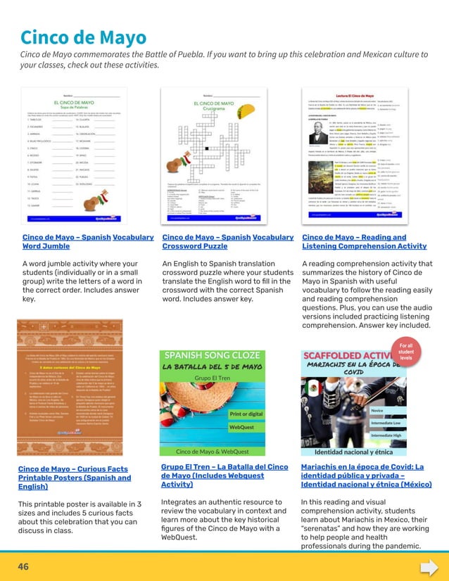 4th Quarter Spanish Lesson Plans for High School: Class Guide for ...