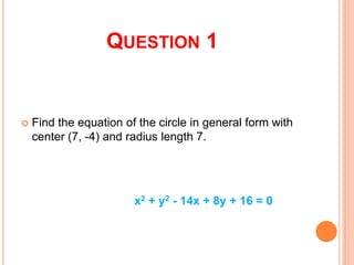 4th quarter periodic test review in math3 | PPSX