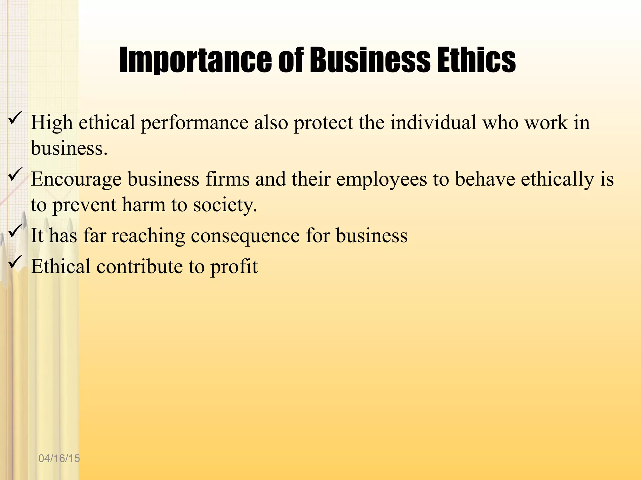 Business Ethics and Corporate Social Responsibility | PPT